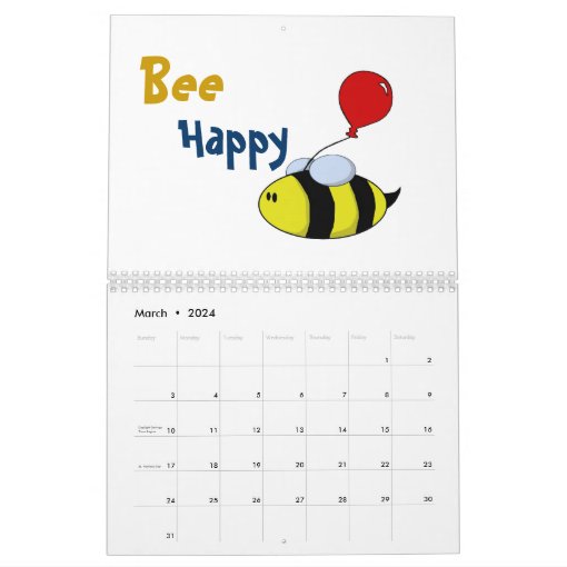 The BEE Calendar | Zazzle