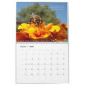 The Bee Calendar 2021 Honey and Bumble Bees | Zazzle