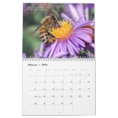 The Bee Calendar 2021 Honey and Bumble Bees | Zazzle