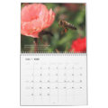 The Bee Calendar 2025 Honey and Bumble Bees | Zazzle
