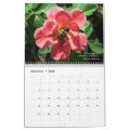 The Bee Calendar 2025 Honey and Bumble Bees | Zazzle