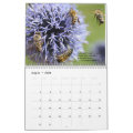 The Bee Calendar 2025 Honey and Bumble Bees | Zazzle