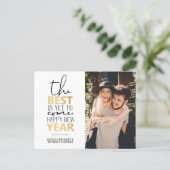 The Best Is Yet To Come | Happy New Year Photo Holiday Postcard | Zazzle