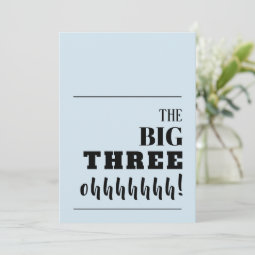 The BIG 30 Birthday Invitations | Zazzle