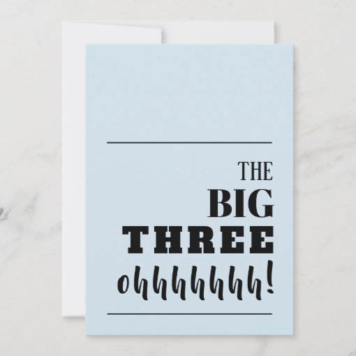 The BIG 30 Birthday Invitations | Zazzle