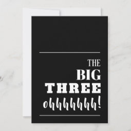 The BIG 30th Birthday Party Invitation | Zazzle