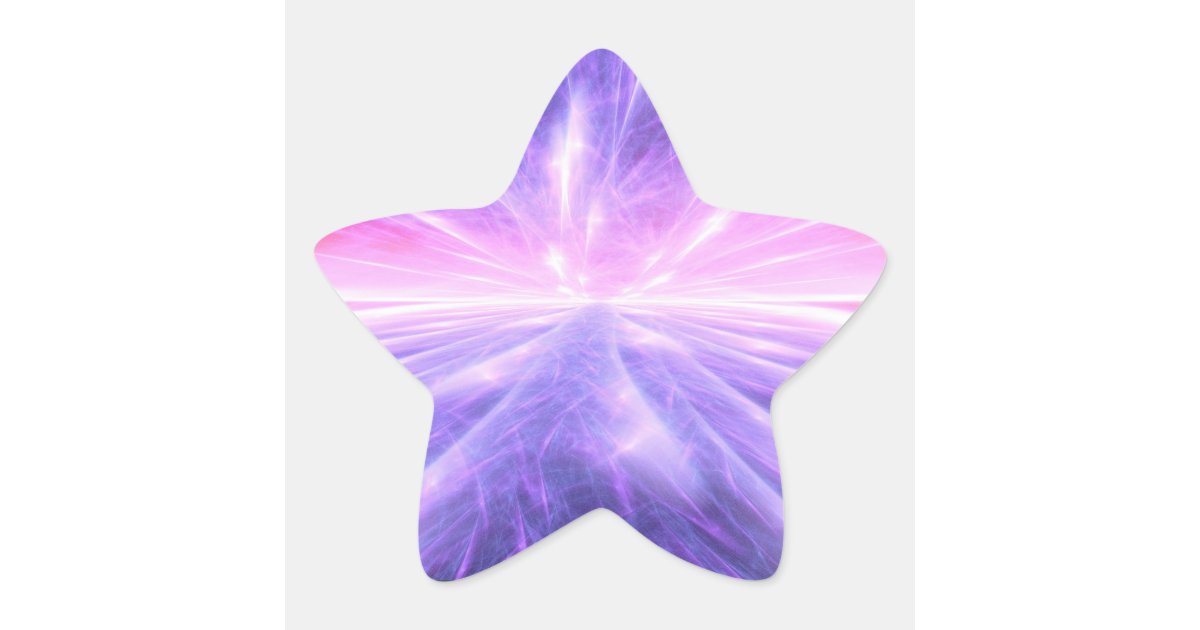 The Big Bang Star Sticker | Zazzle