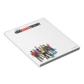 The Big Bang Theory Characters Notepad | Zazzle