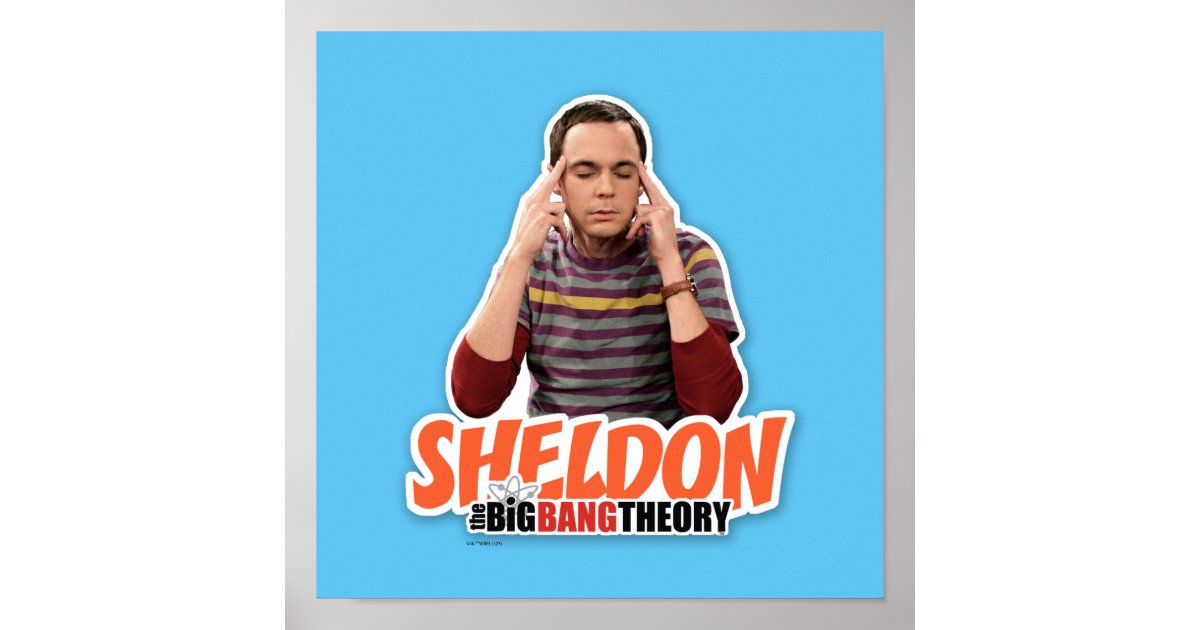 The Big Bang Theory | Sheldon Poster | Zazzle
