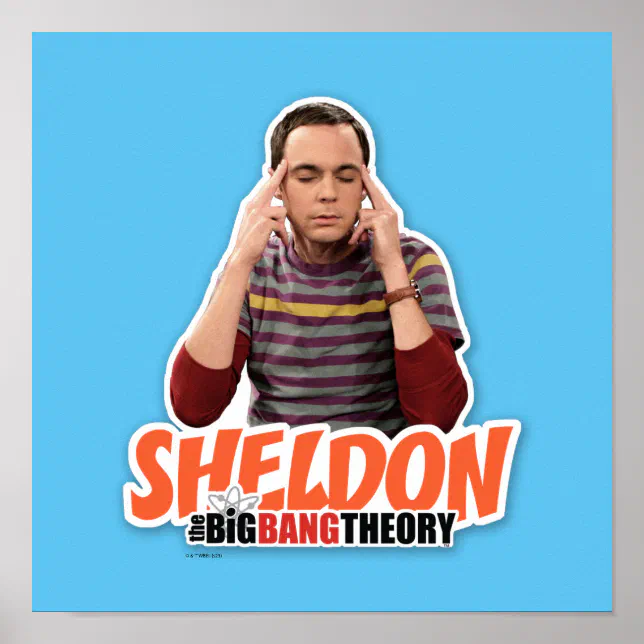 The Big Bang Theory | Sheldon Poster | Zazzle