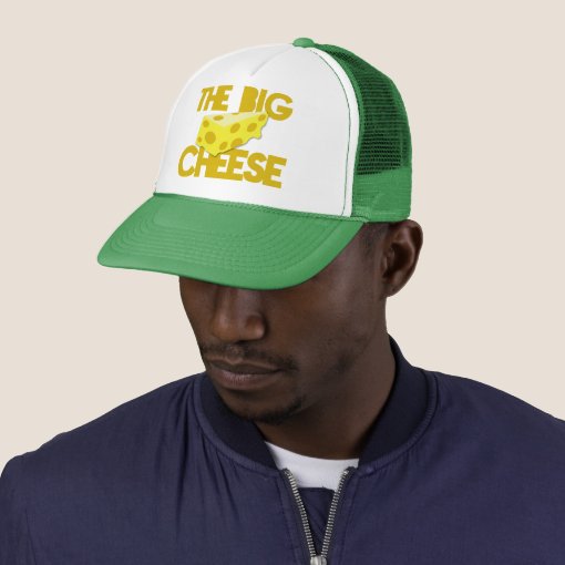 The BIG CHEESE! boss Trucker Hat | Zazzle