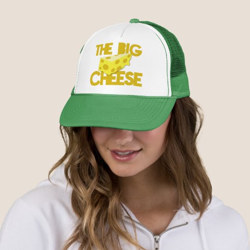 The BIG CHEESE! boss Trucker Hat | Zazzle