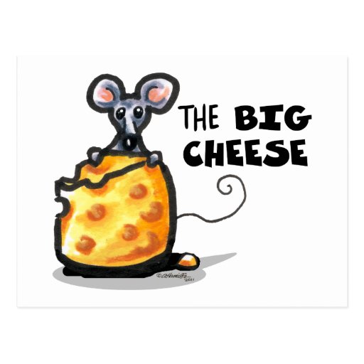 the BIG CHEESE Funny Postcard | Zazzle