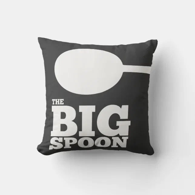 the BIG spoon pillow | Zazzle