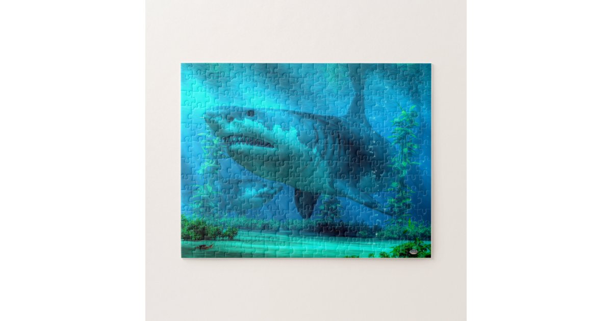 The Biggest Shark Jigsaw Puzzle | Zazzle