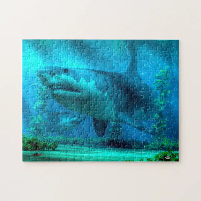 The Biggest Shark Jigsaw Puzzle | Zazzle