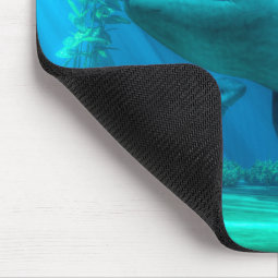 The Biggest Shark Mouse Pad | Zazzle