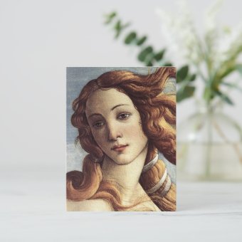 The Birth of Venus (detail) Postcard | Zazzle
