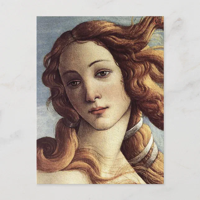 The Birth of Venus (detail) Postcard | Zazzle