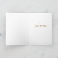 The Birthday Weasel - a funny birthday poem Card | Zazzle