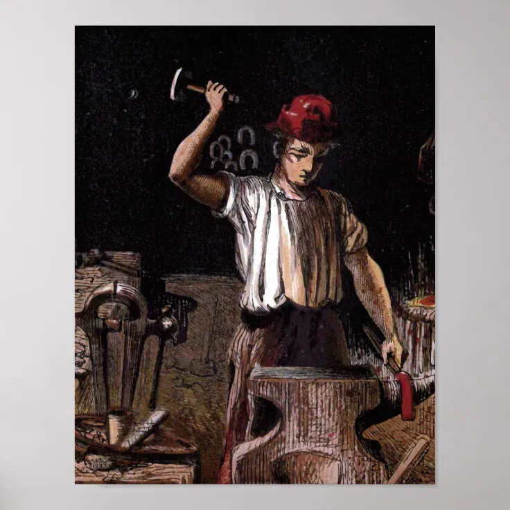 The Blacksmith Poster | Zazzle