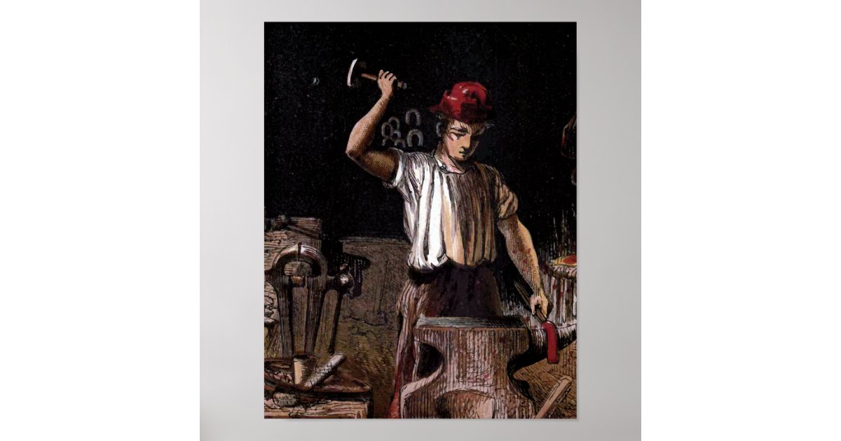 The Blacksmith Poster | Zazzle