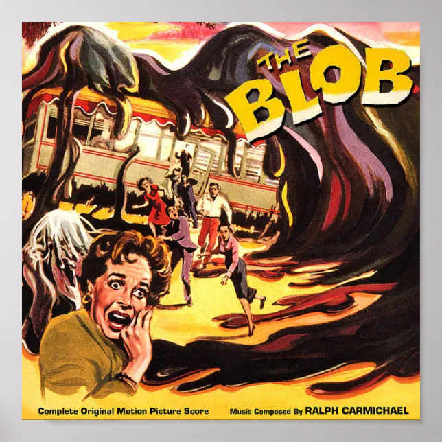 The Blob Poster | Zazzle