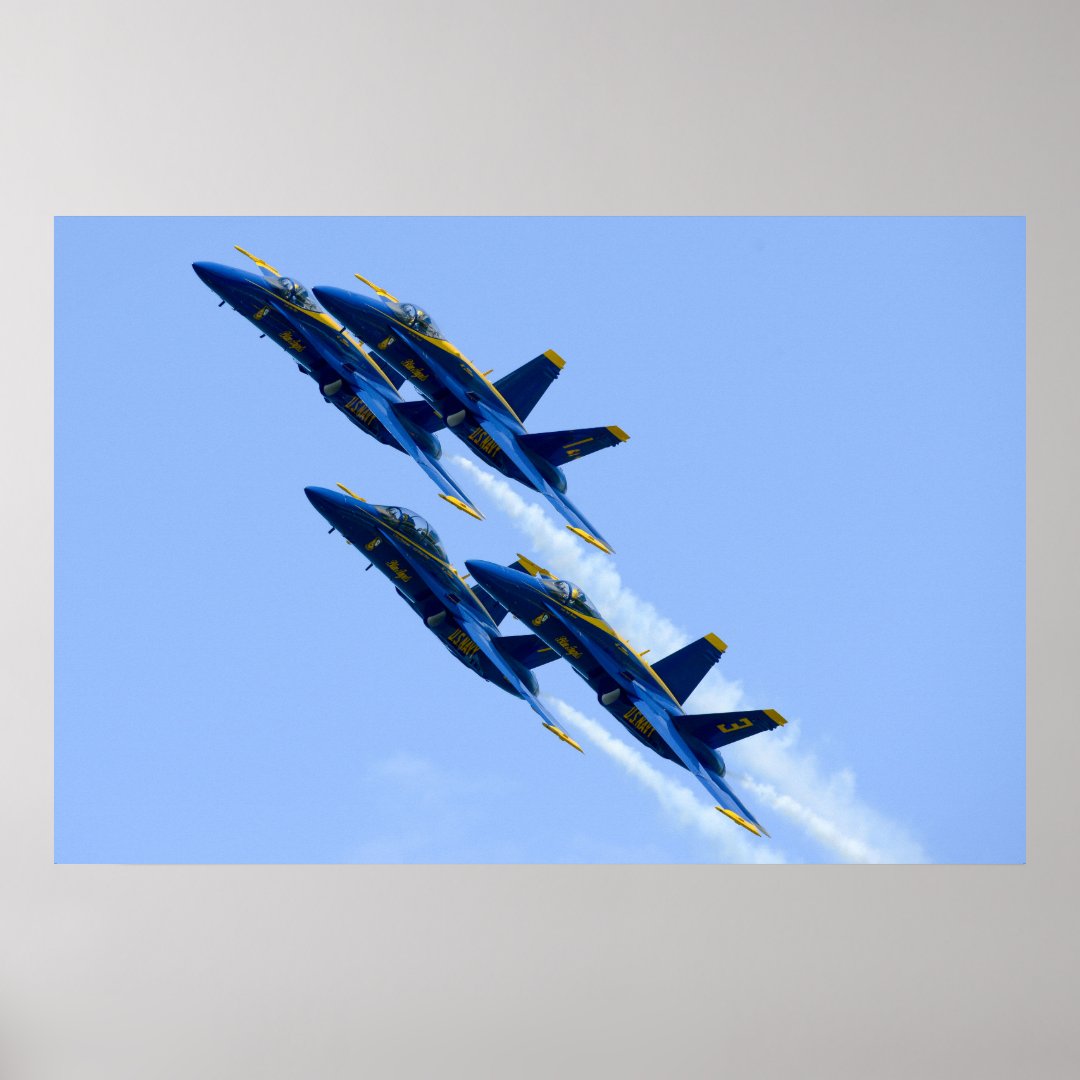 The Blue Angels Poster | Zazzle