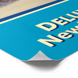 The Blue Comet Poster | Zazzle