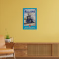 The Blue Comet Poster | Zazzle