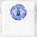 The Blue Falcon custom sticker | Zazzle