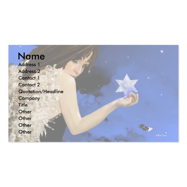 The Blue Star! Business Card Templates