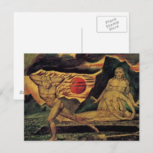 The Body of Abel Found by Adam and Eve Postcard | Zazzle