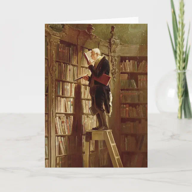 The Bookworm Card | Zazzle