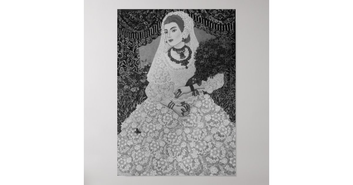 The Bride, a wonderful symbol Poster | Zazzle