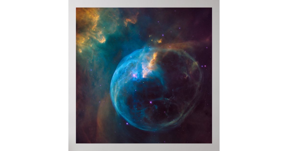 The Bubble Nebula, Ngc 7635. Poster | Zazzle