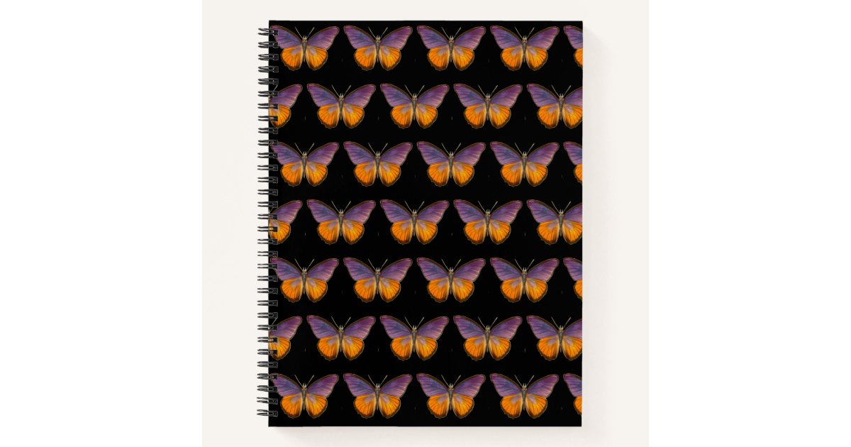 The Butterfly Hardcover Spiral Sketchbook Notebook | Zazzle