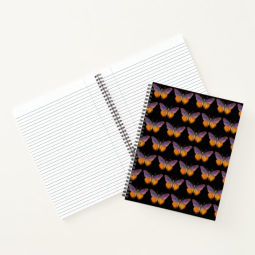The Butterfly Hardcover Spiral Sketchbook Notebook | Zazzle