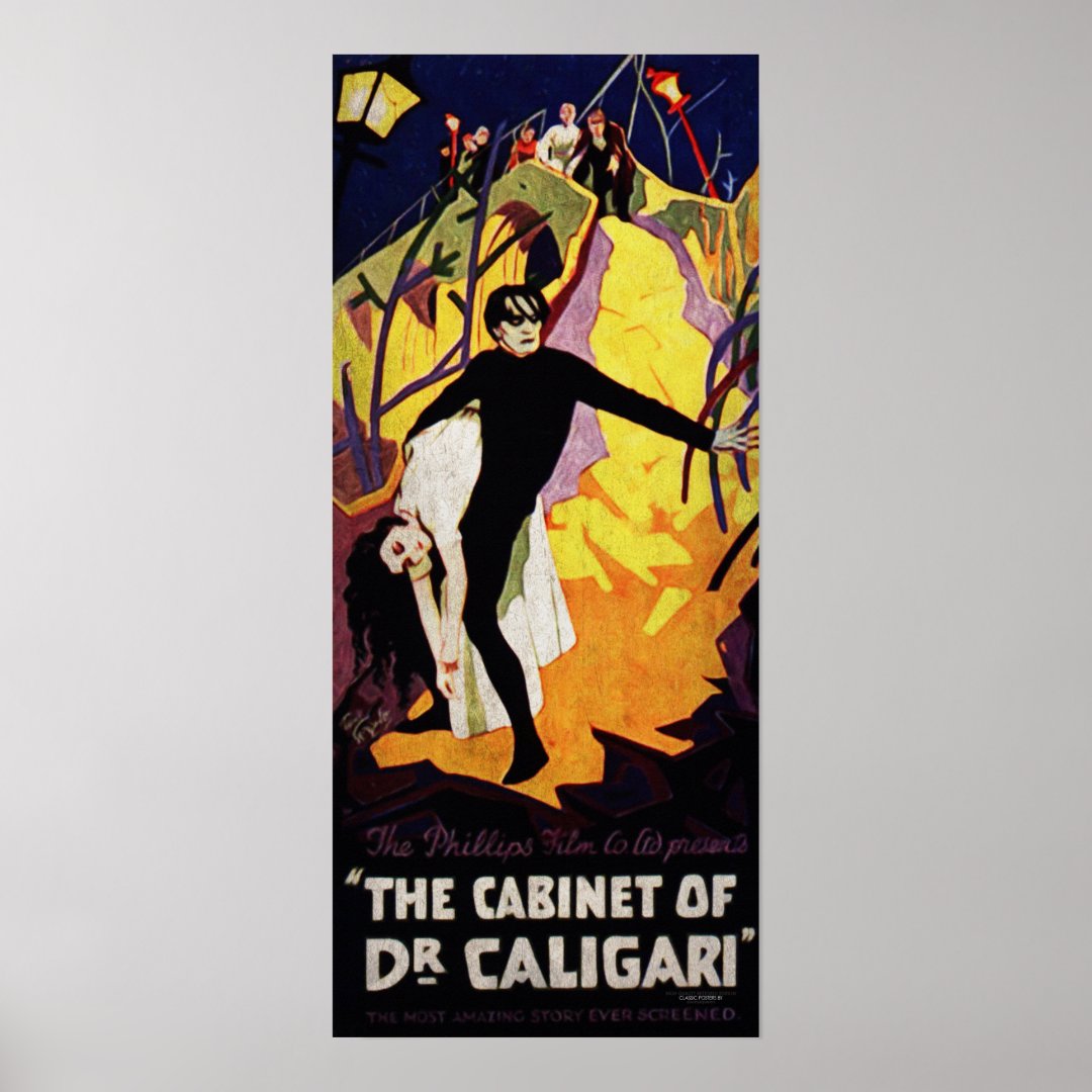 THE CABINET OF Dr. CALIGARI Poster | Zazzle