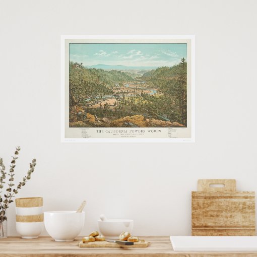 The California Powder Works (1306) Poster | Zazzle