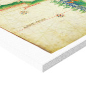 The Cantino Planisphere World Map (1502) Canvas Print | Zazzle