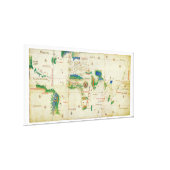 The Cantino Planisphere World Map (1502) Canvas Print | Zazzle