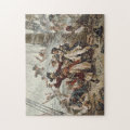 The Capture of Blackbeard The Pirate Puzzle | Zazzle