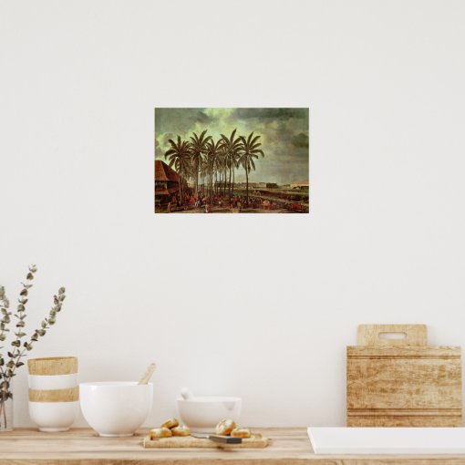 The Castle of Batavia,Seen from Kali Besar Poster | Zazzle