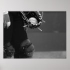 Softball Catcher Custom Poster | Zazzle.com