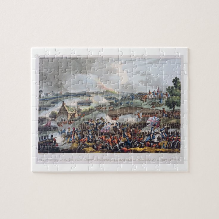 The Centre of the British Army in Action at the Ba Jigsaw Puzzle | Zazzle