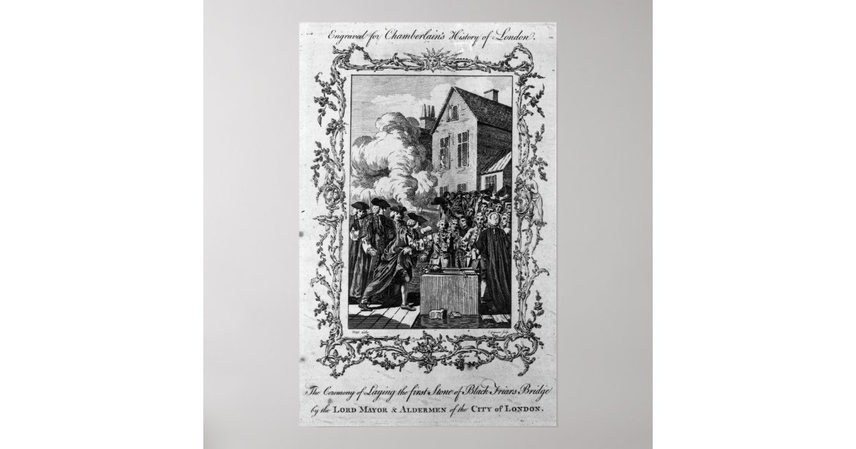 The Ceremony of Laying Poster | Zazzle
