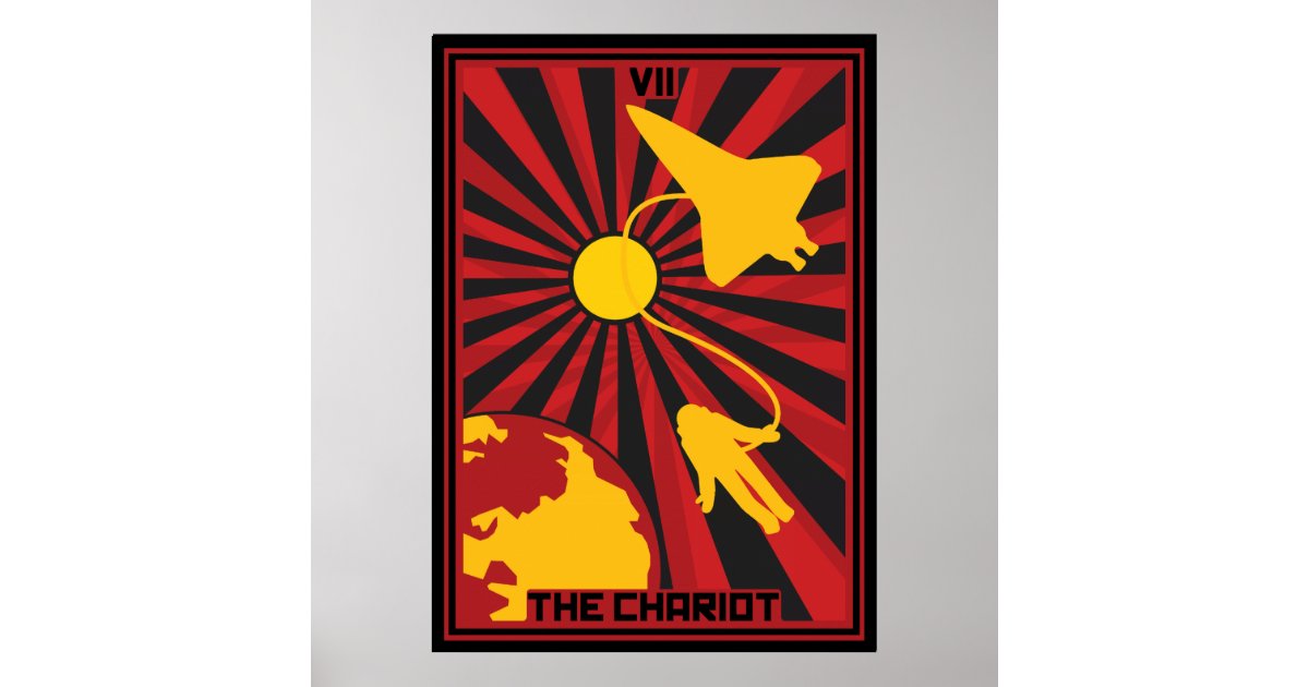 The Chariot Card Poster | Zazzle