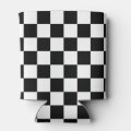 The Checker Flag Can Cooler | Zazzle