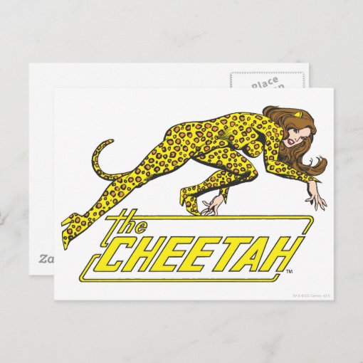 The Cheetah Postcard | Zazzle